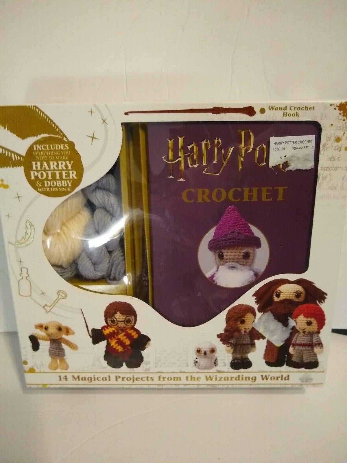 Harry Potter Crochet (Crochet Kits) by Lucy Collin | Crafts N Moor